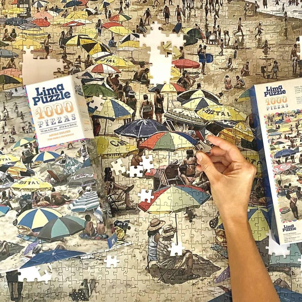 Rompecabezas Artistas Peruanos Lima Puzzle Aguas Dulces Lima Puzzle ...