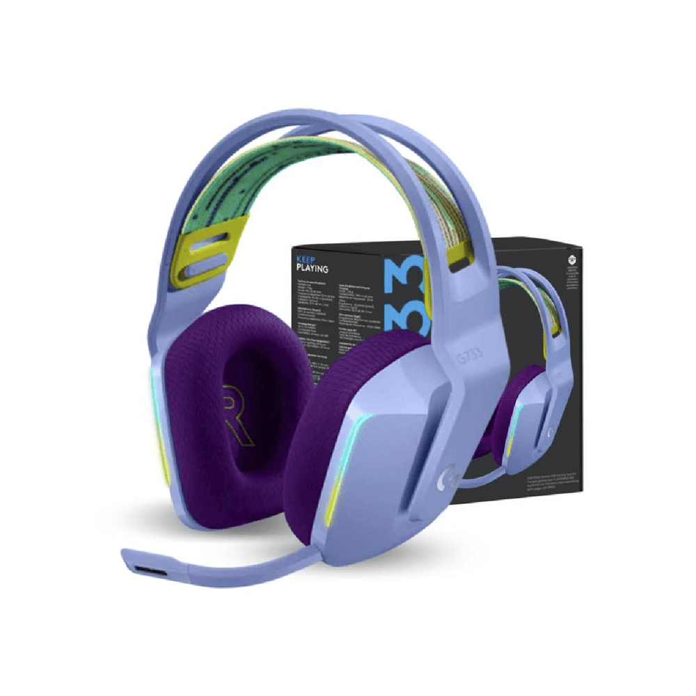 Audífono Gaming Logitech G G733 Lightspeed Lilac | plazaVea - plazaVea