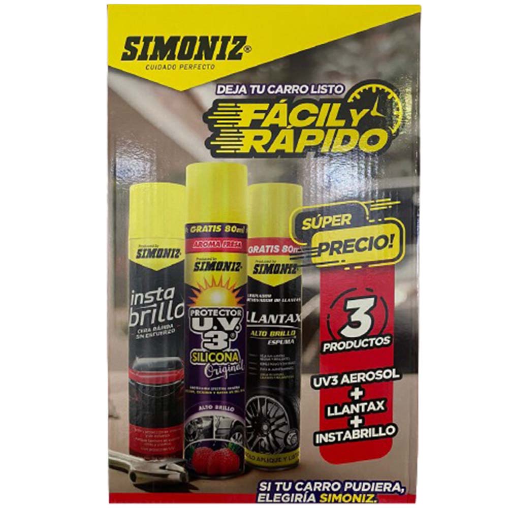 Pack Silicona SIMONIZ 400ml | plazaVea - Supermercado