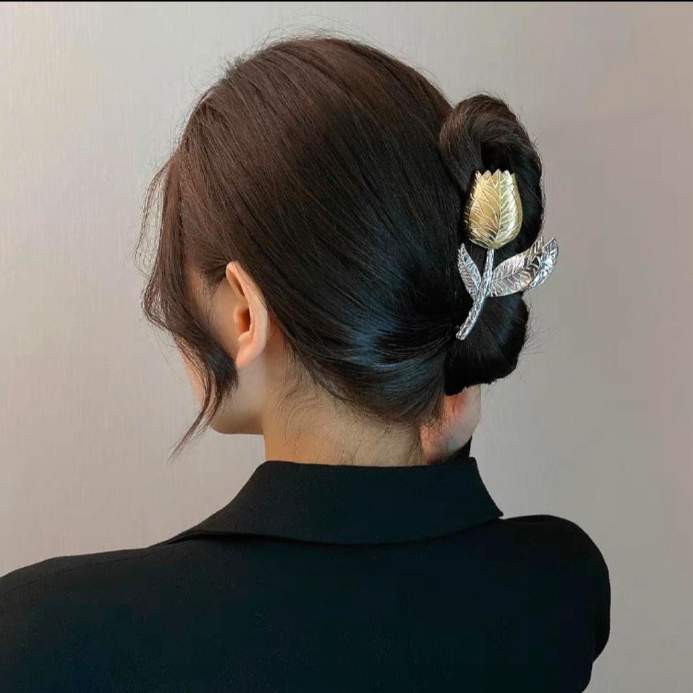 Gancho para el Cabello Gold Flor XL x1 | plazaVea - plazaVea