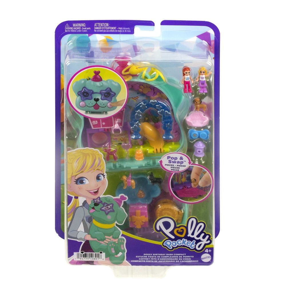 Set Polly Pocket Compacto Perrito | plazaVea - plazaVea