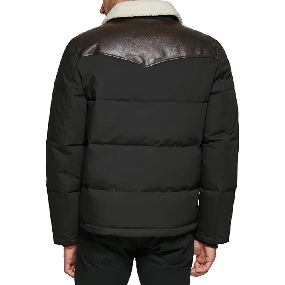 Casaca Levi´S West Mixed Media Puffer Negro | plazaVea - plazaVea