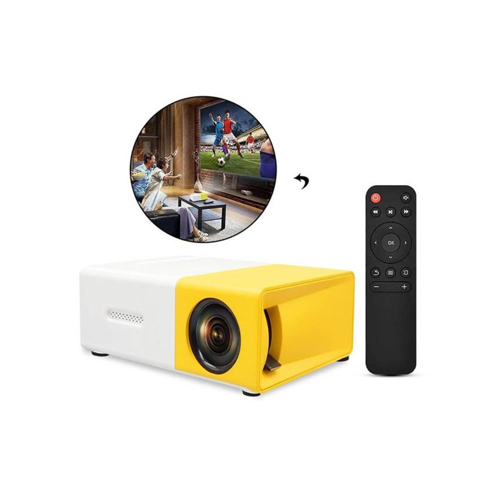 Proyector Portatil Multimedia LED 1080P Con Control Remoto | plazaVea ...