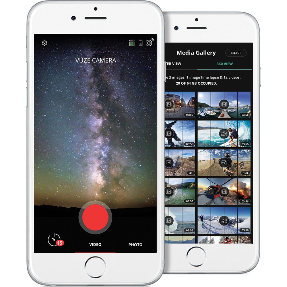 Cámara Vuze 4K 3D 360 Spherical Vr Negro | plazaVea - plazaVea