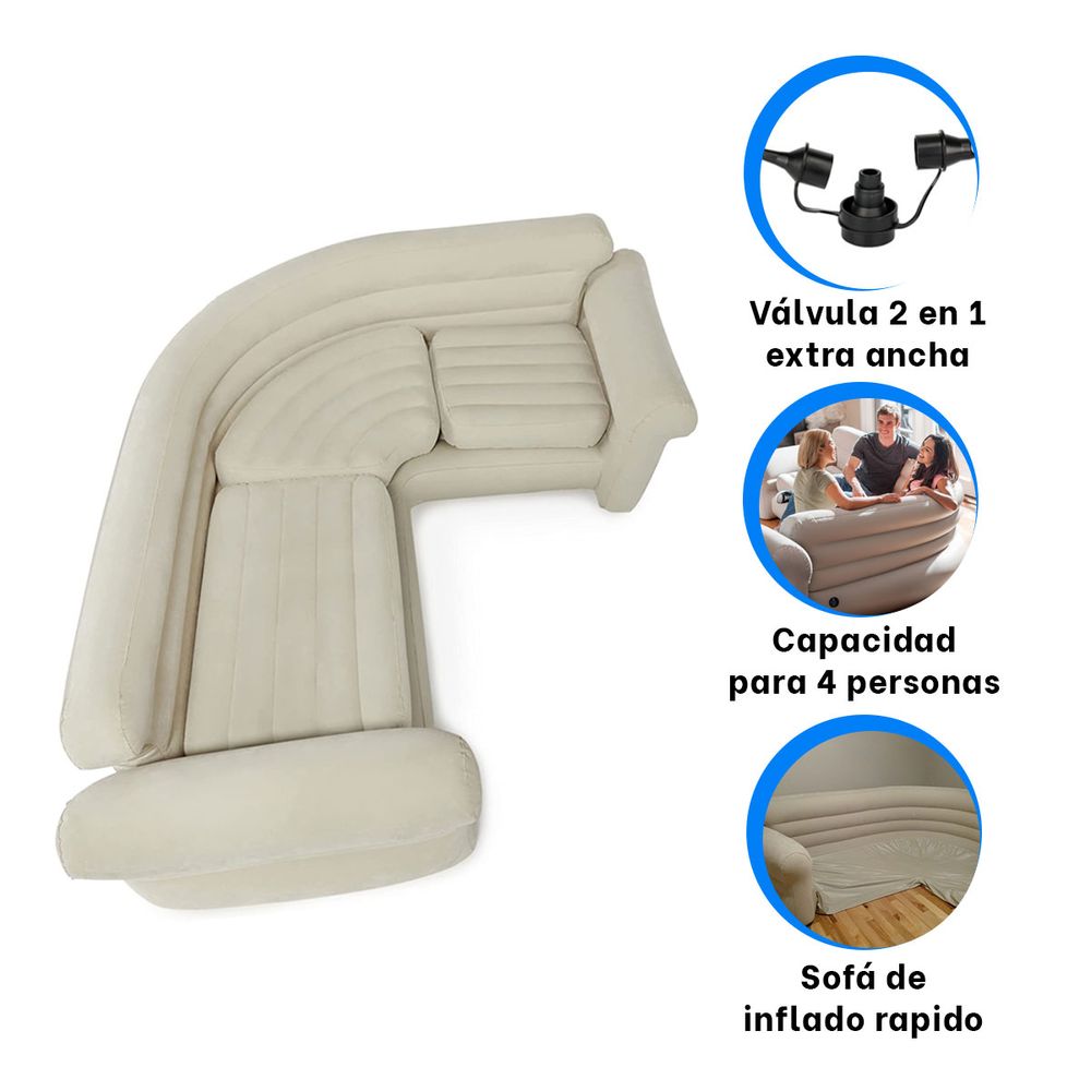 Asiento Inflable Intex de Color Bronceado | plazaVea - plazaVea