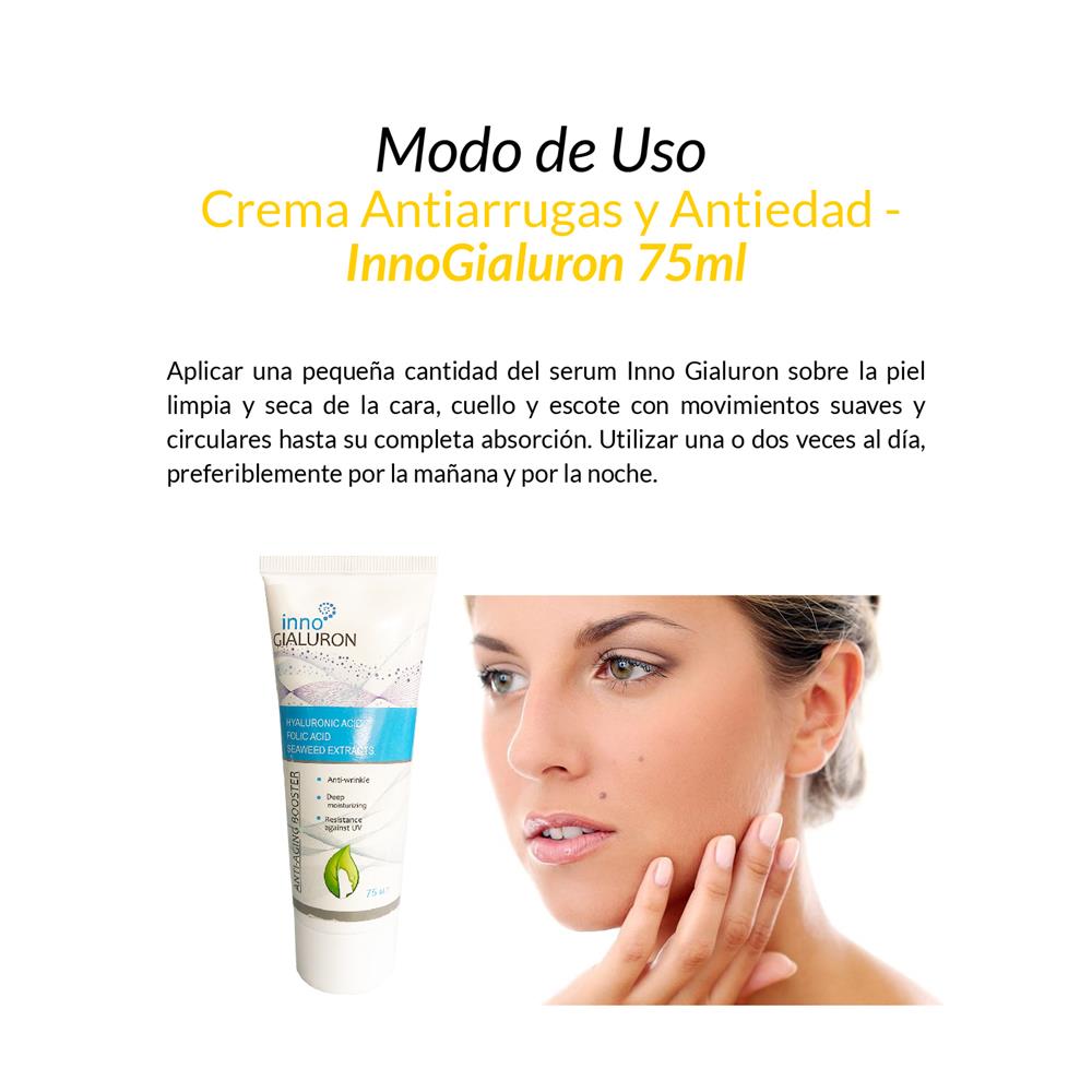 Crema Antiarrugas y Antiedad Inno Gialuron 75ml | plazaVea - plazaVea