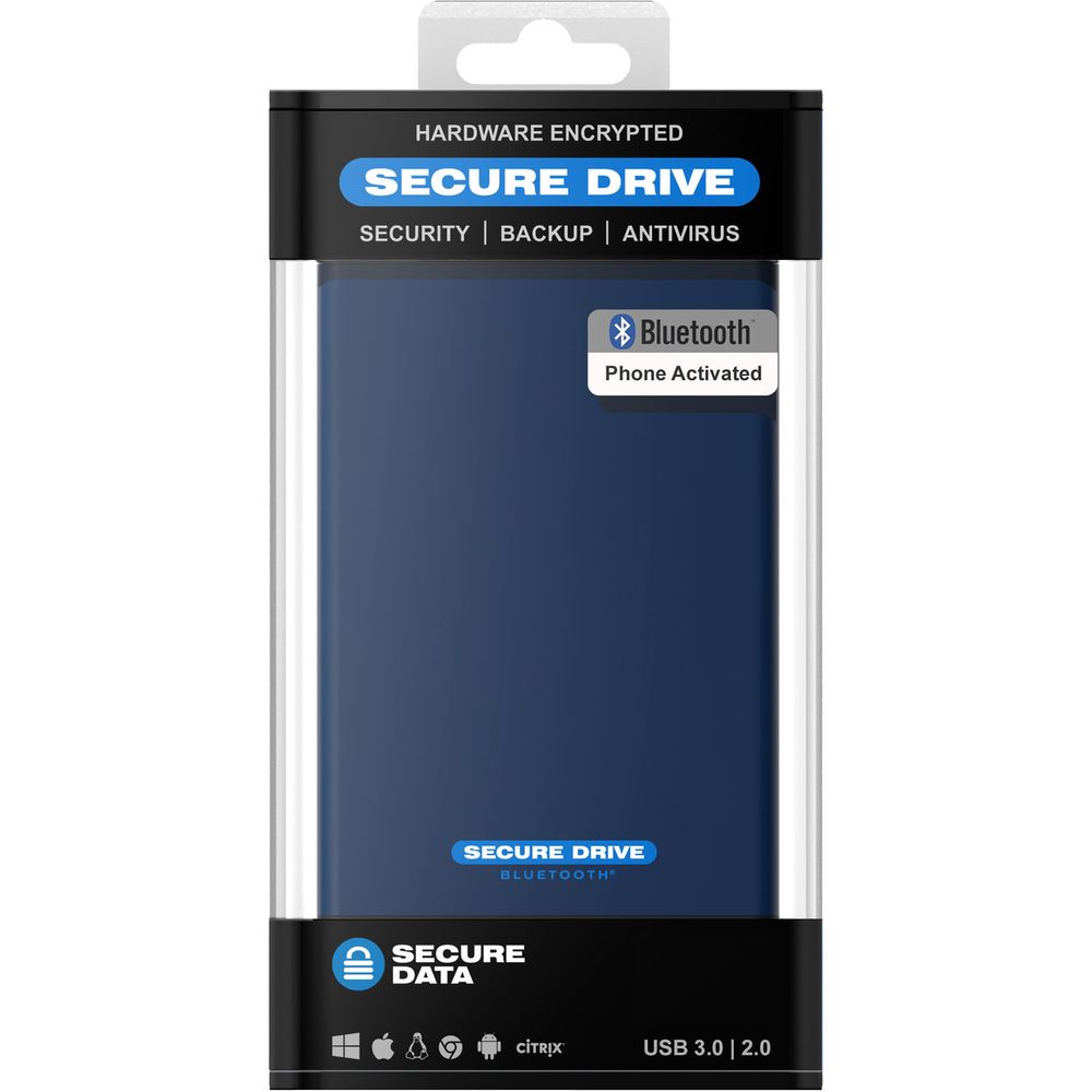Disco Duro Encriptado Securedata Securedrive Bt de 2Tb con ...