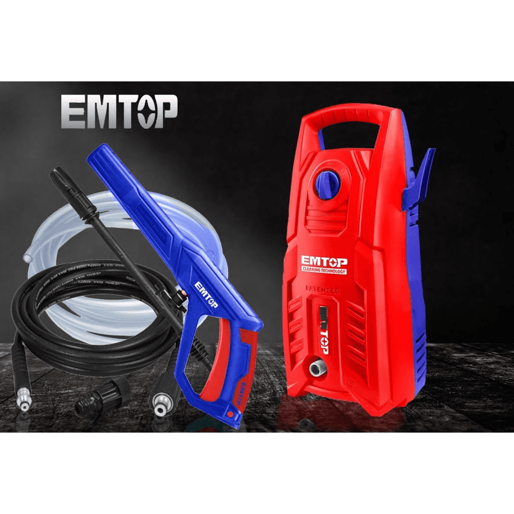 Hidrolavadora 130 Bar 1900 psi 1400W Emtop EHPW1401 | plazaVea - Supermercado