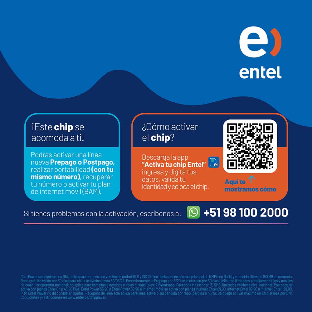 Chip ENTEL | plazaVea - plazaVea