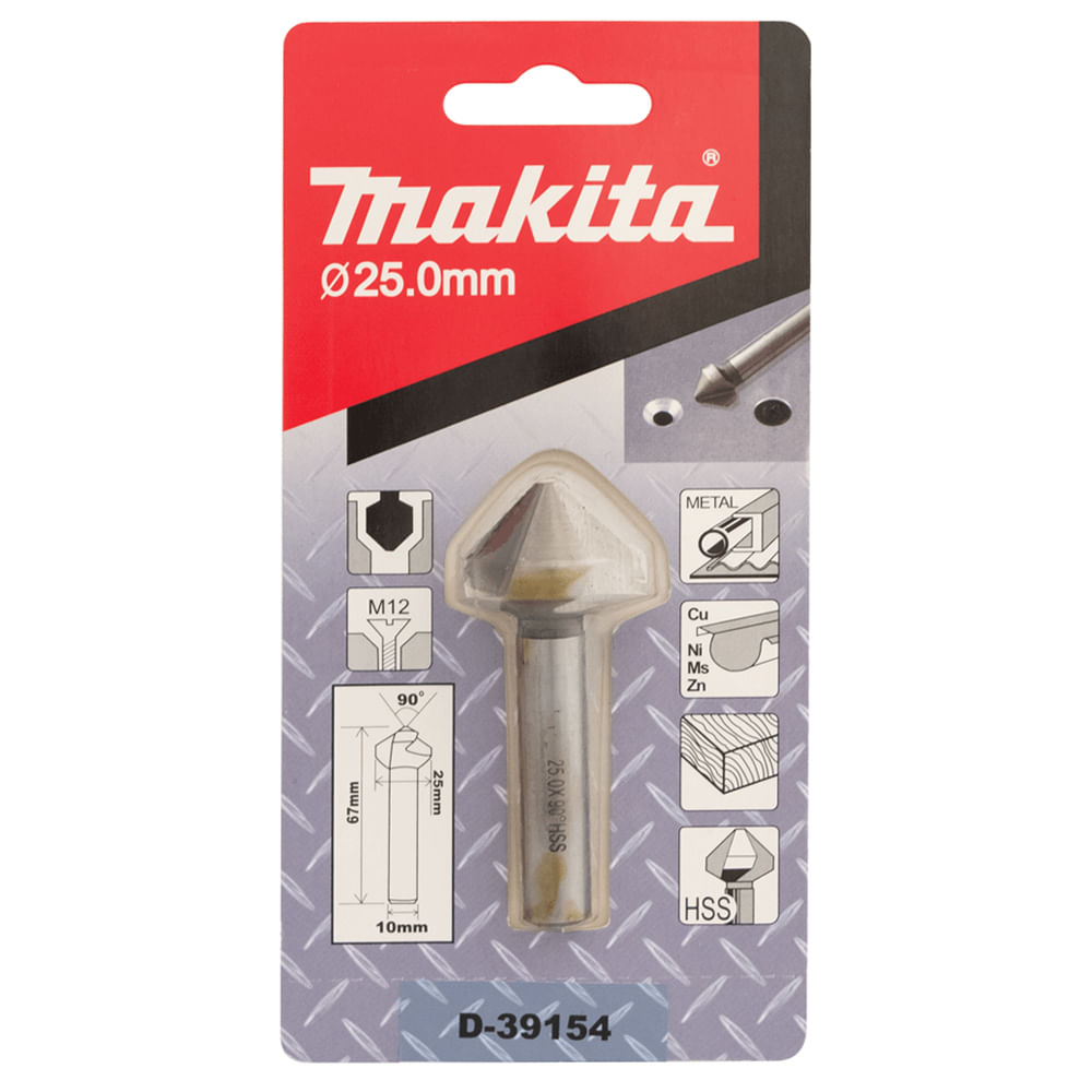 Broca Avellanadora HSS 25x67 mm Makita D-39154 | plazaVea - plazaVea