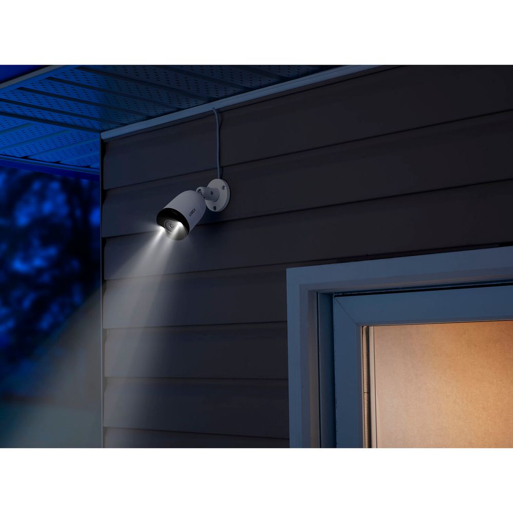 Cámara de Bala de Red Exterior Lorex E893Ab 4K Uhd Smart Deterrence con ...