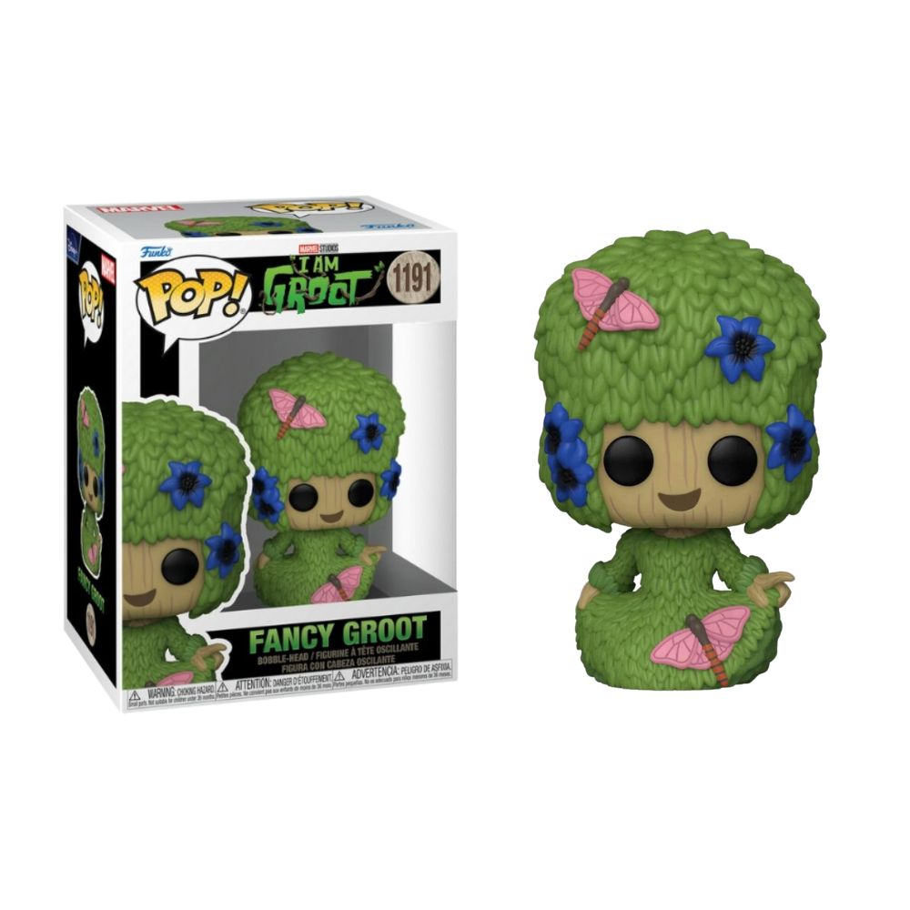 Funko Pop Marvel I Am Groot Fancy Groot Plazavea Supermercado