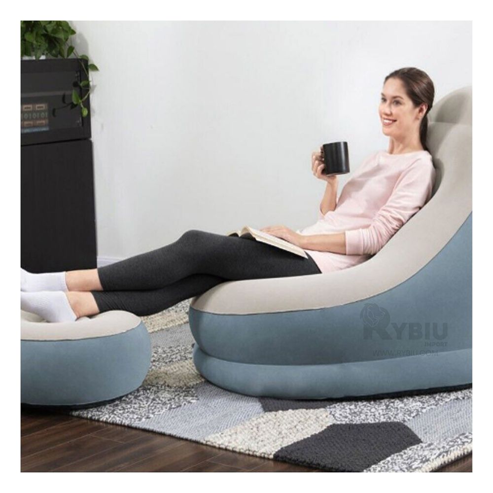 Asiento Inflable Personal de Color Celeste | plazaVea - plazaVea