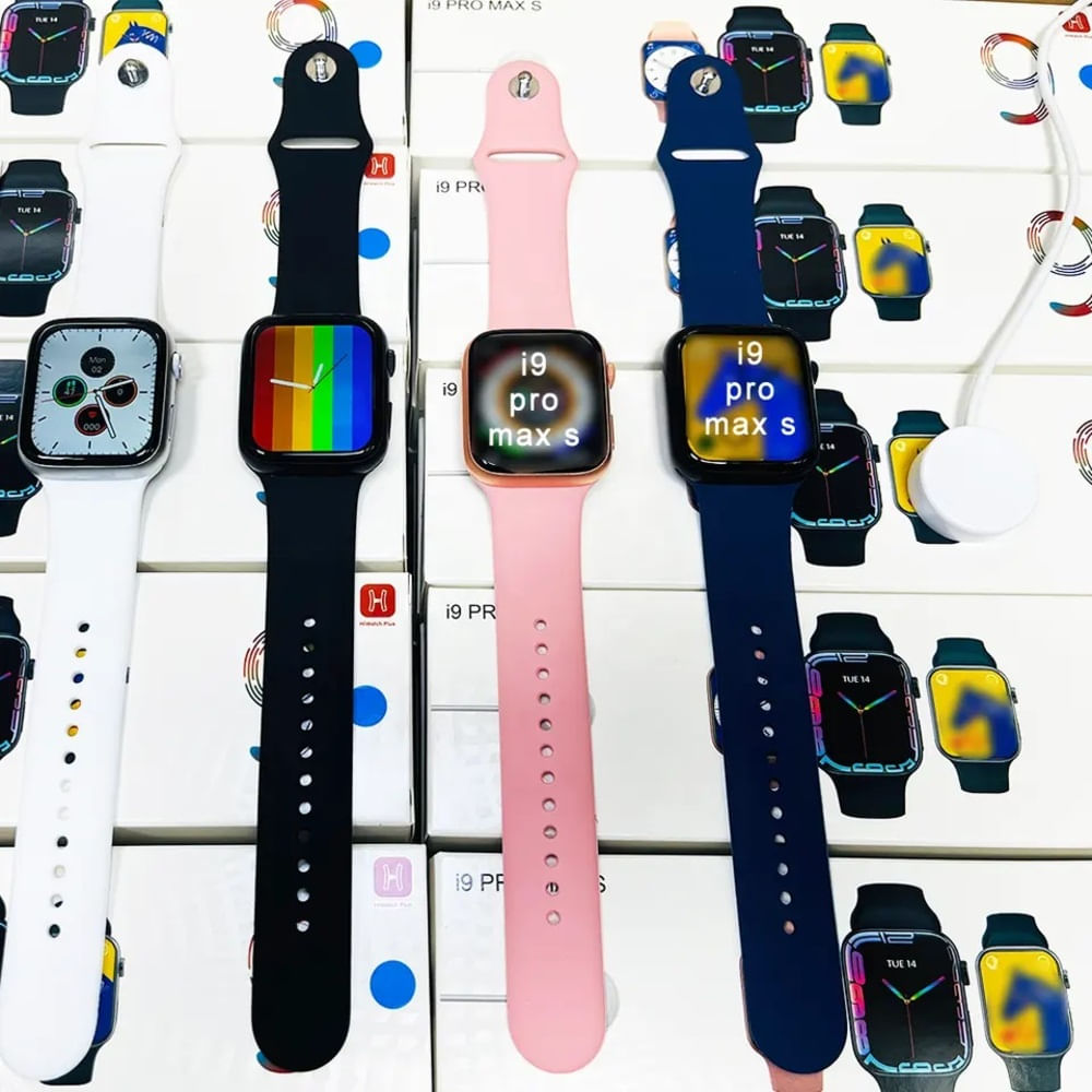 Pack Smartwatch I9 Pro Max Negro y Audifono P9 Negro | plazaVea - plazaVea