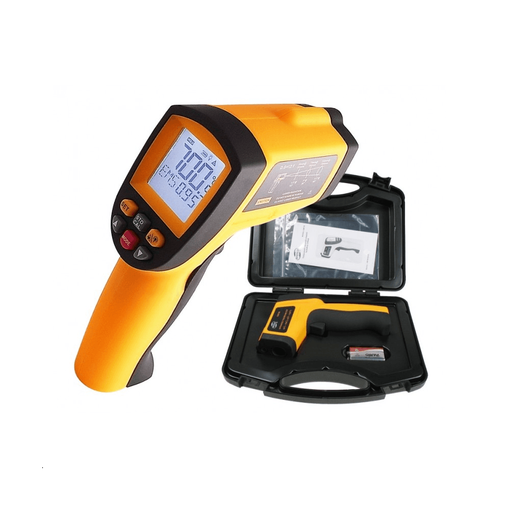 Pirómetro Termómetro Infrarrojo profesional GM700 - BENETECH | plazaVea ...