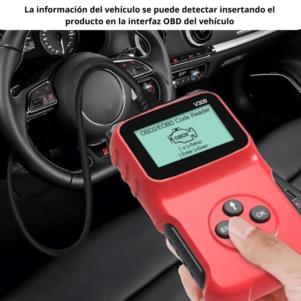 Escáner Automático de Diagnóstico para Carro Automotriz V309 | plazaVea ...