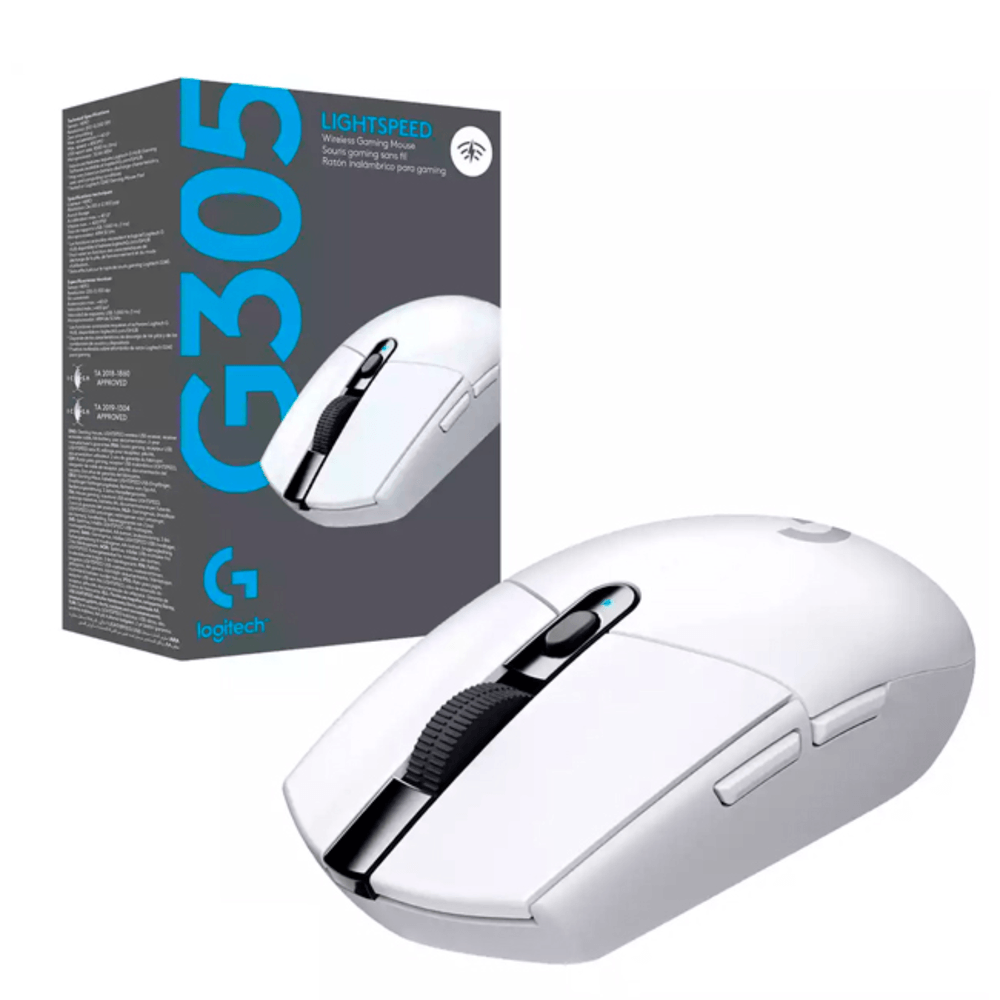 Mouse Gamer Inalámbrico Logitech Lightspeed G305 White | plazaVea ...