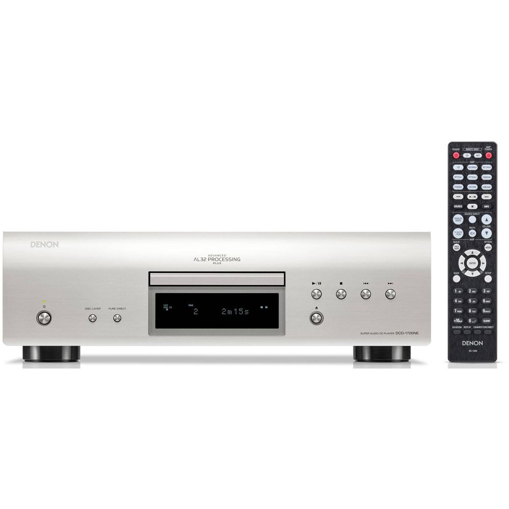 Reproductor de Cd Super Audio Denon Dcd 1700Ne con Procesamiento Al32 ...