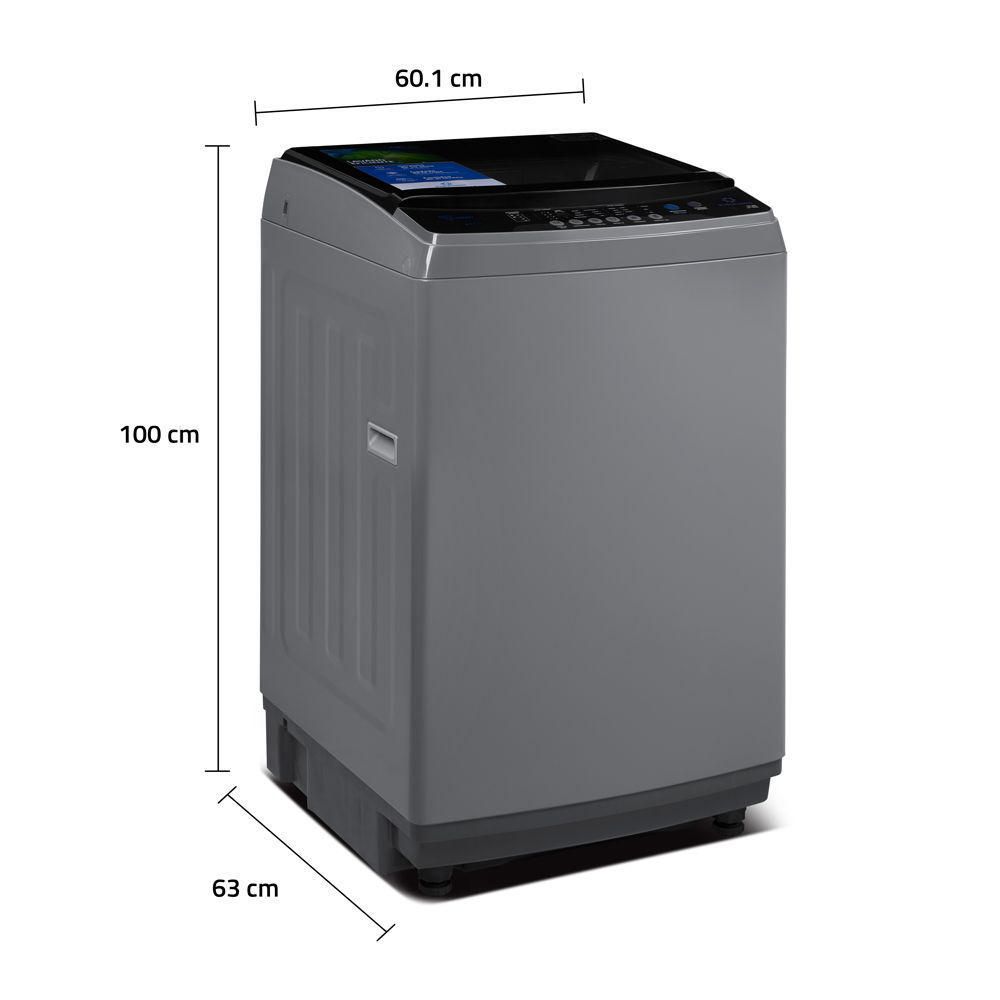 Lavadora Indurama LRI-15DGR 15Kg Gris Oscuro | plazaVea - plazaVea