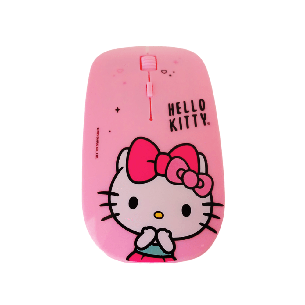 Mouse Inalámbrico a Pilas Hello Kitty Rosado Cuerpo | plazaVea - plazaVea