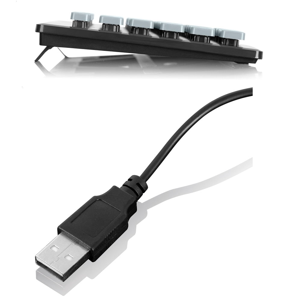 Teclado Micronics con cable Mcqueen MIC K706 Teclas Elevadas | plazaVea ...