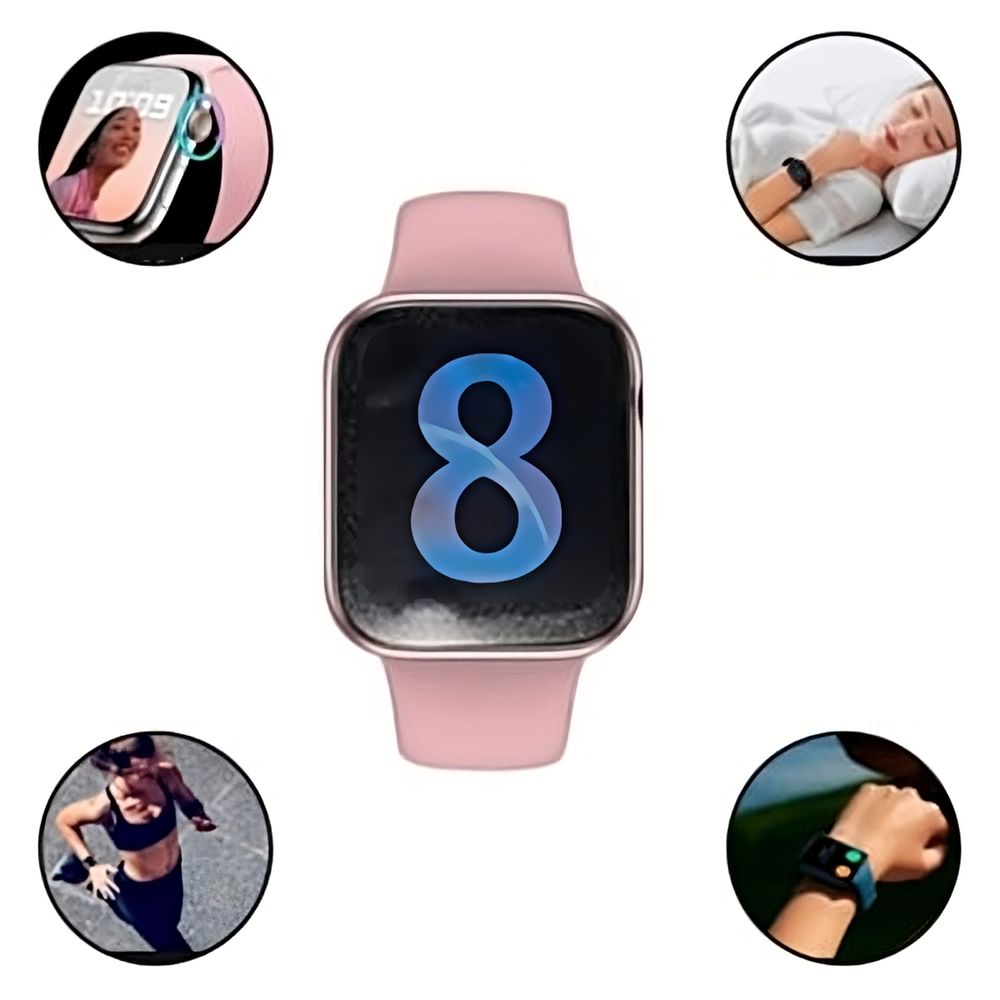 Smartwatch T900 Pro Max L Serie 8 Rosado | plazaVea - plazaVea