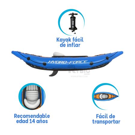 Kayak Versatil y Resistente de Color Azul | plazaVea - plazaVea PRD