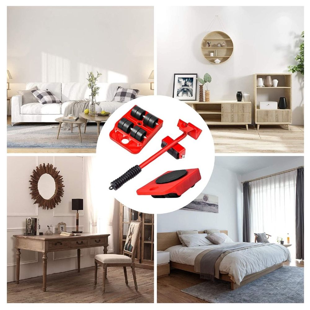 Kit de Ruedas para Mover Muebles Rojo | plazaVea - plazaVea