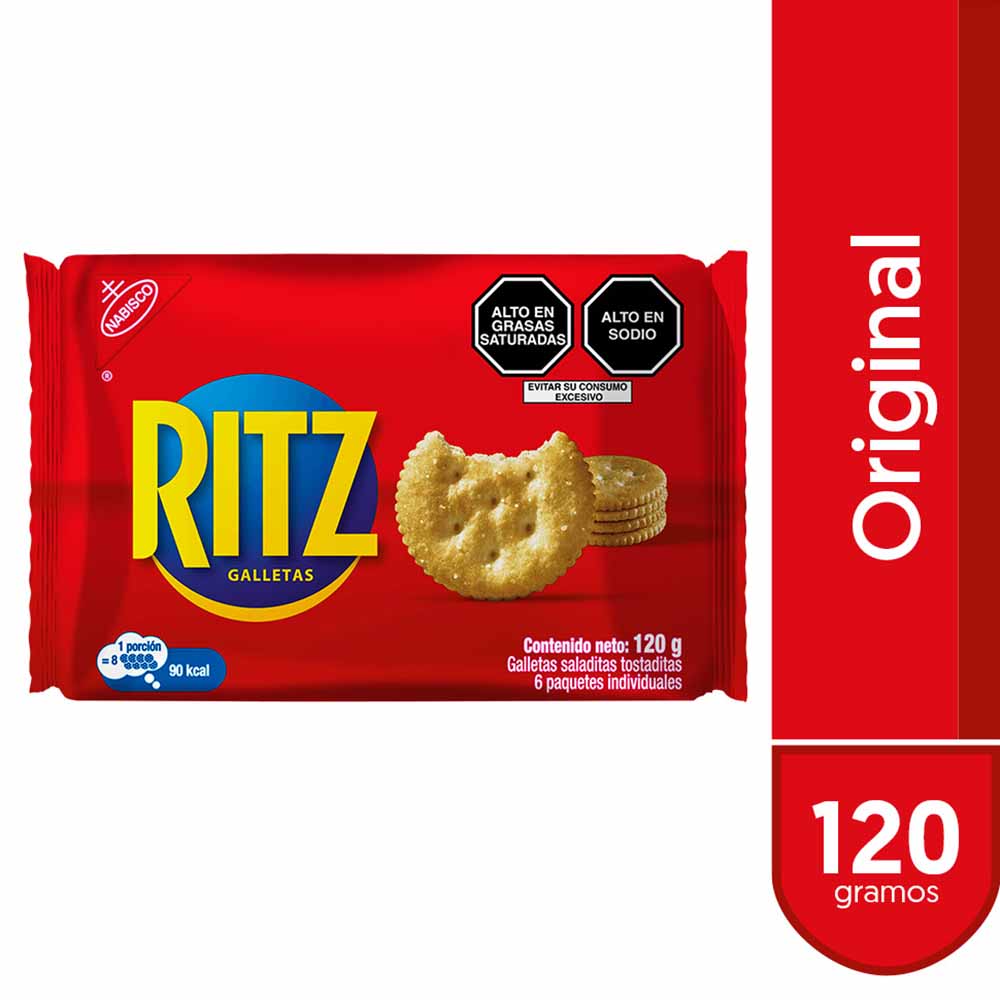 Galletas Saladas RITZ Bolsa 20g Paquete 6un | plazaVea - Supermercado