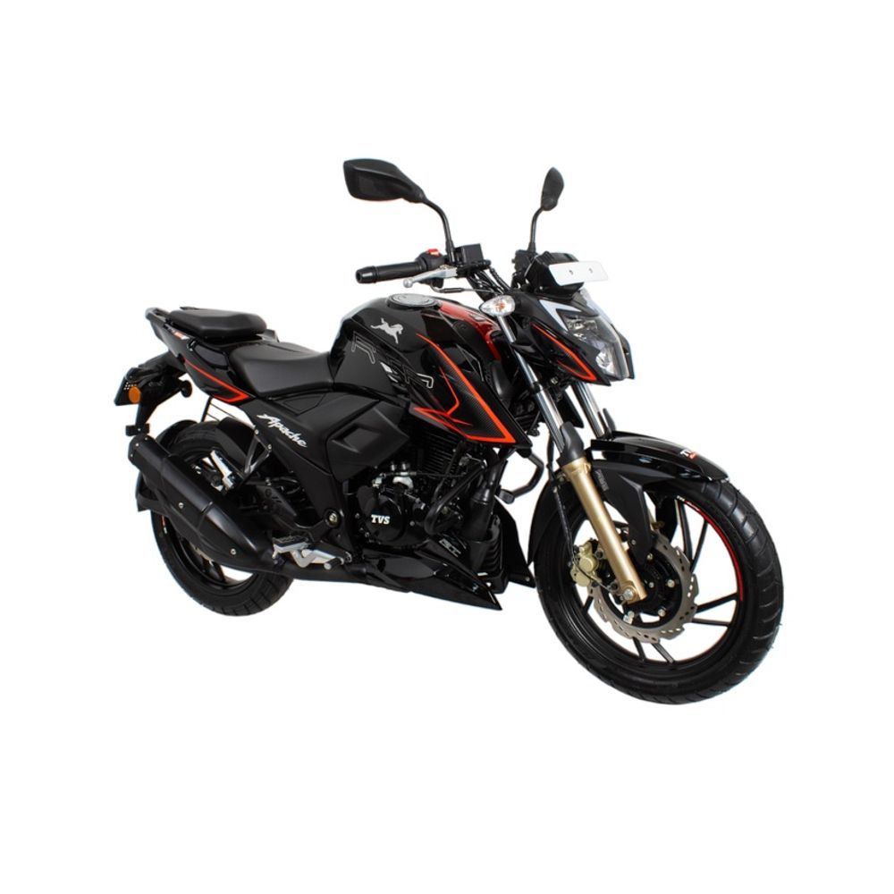 Motocicleta Tvs Apache Rtr 200 Fi Negro | plazaVea - plazaVea