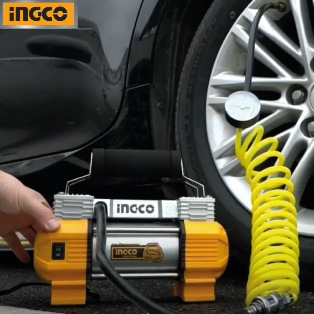 Compresor de Aire Automático Ingco 12V 18AMP 120PSI AAC2508 | plazaVea ...