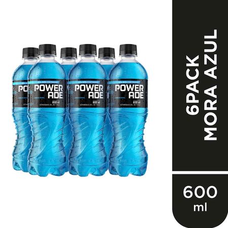 Rehidratante POWERADE Sabor a Mora Botella 600ml Paquete 6un | plazaVea ...