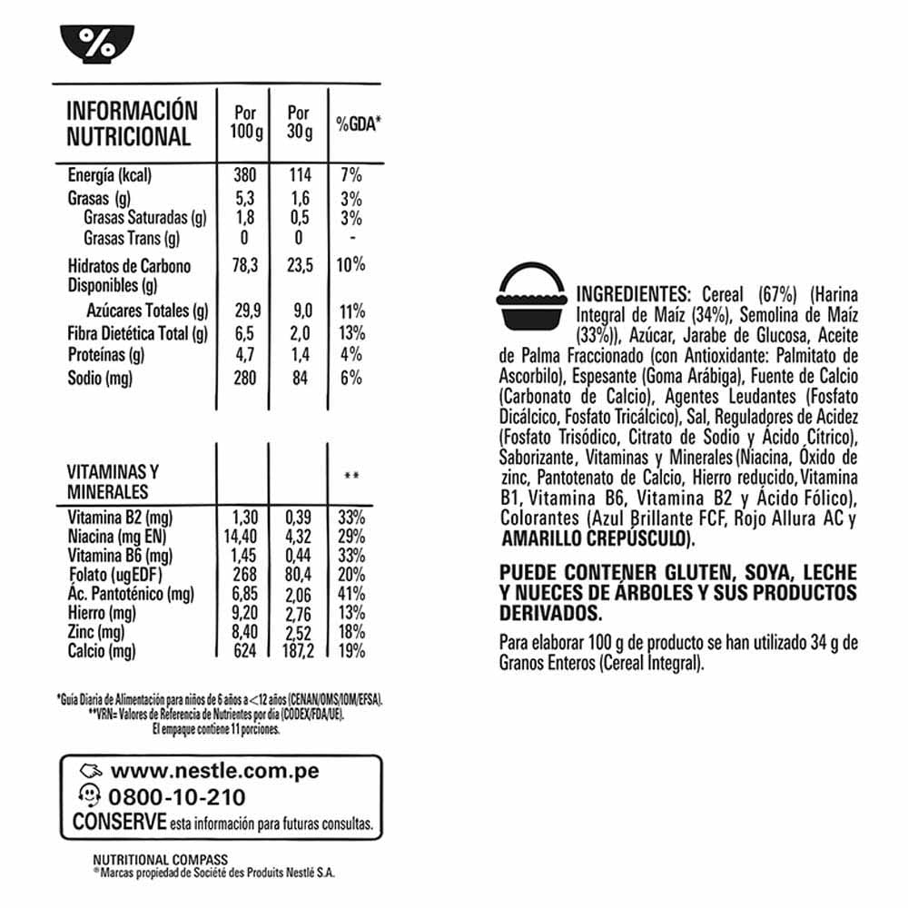 Cereal NESTLÉ TRIX Caja 330g | plazaVea - plazaVea