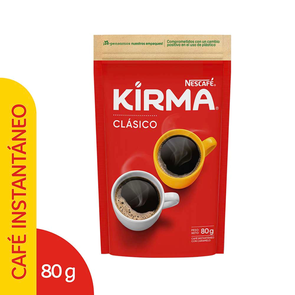 Café Instantáneo NESCAFÉ Kirma Doypack 80g | plazaVea - Supermercado