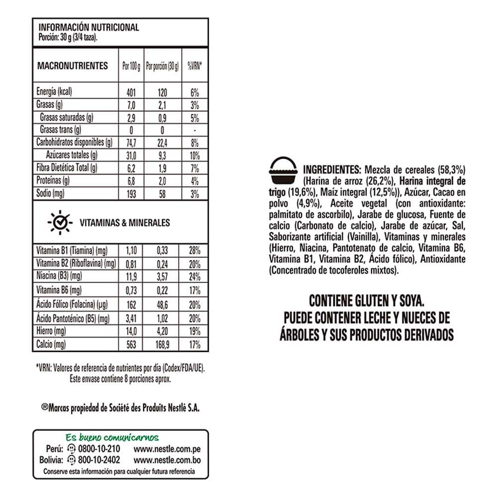 Cereal NESTLÉ Sublime Caja 230g | plazaVea - plazaVea