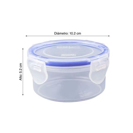 Taper redondo 220ml | plazaVea - plazaVea