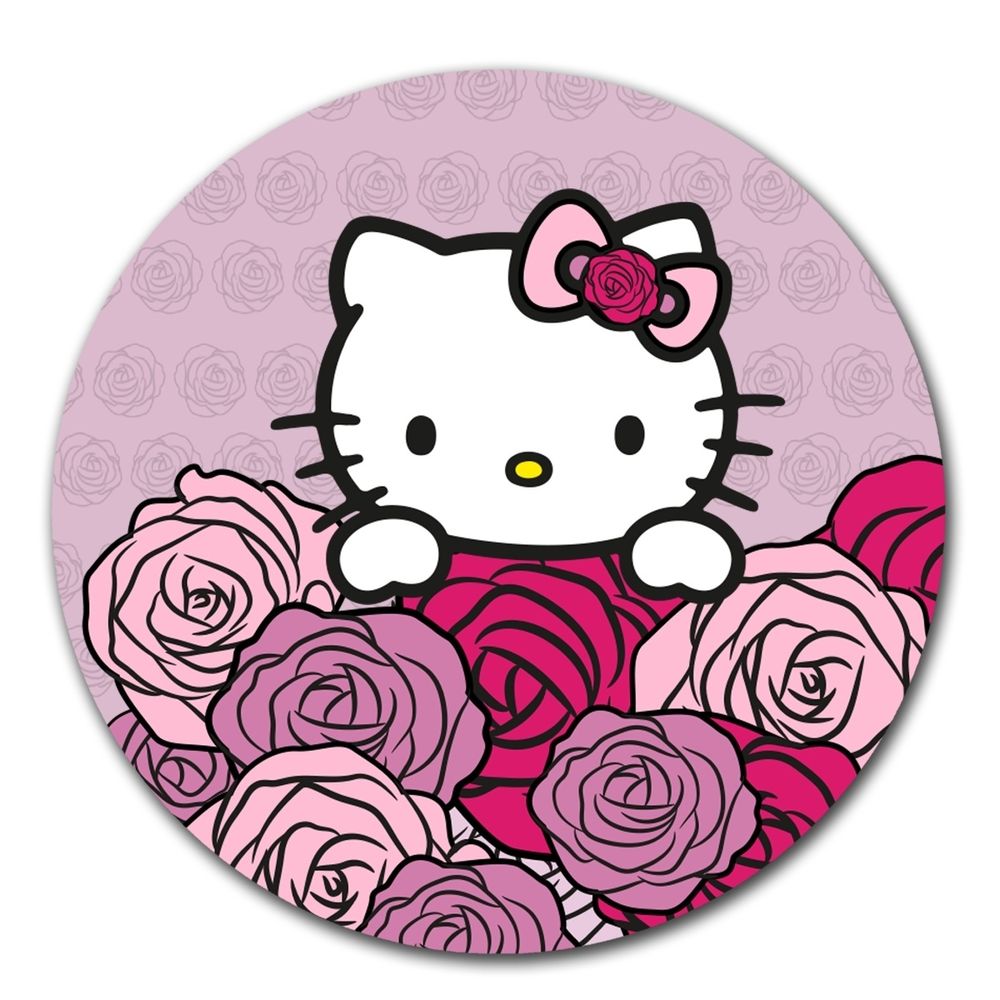 Mouse pad circular Hello Kitty 06 | plazaVea - Supermercado