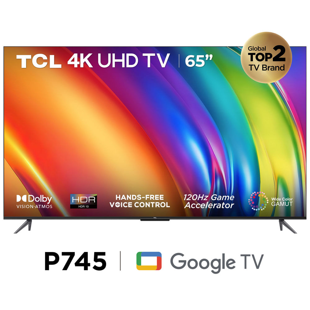 Televisor TCL LED 65" UHD 4K Smart Tv 65P745 | plazaVea - Supermercado