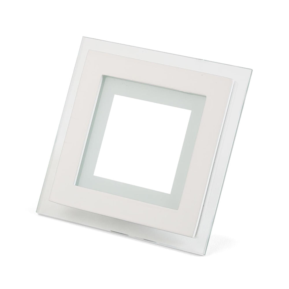 Spot cuadrado LED 6W Multivoltaje Blanco Luz Blanca | plazaVea - plazaVea