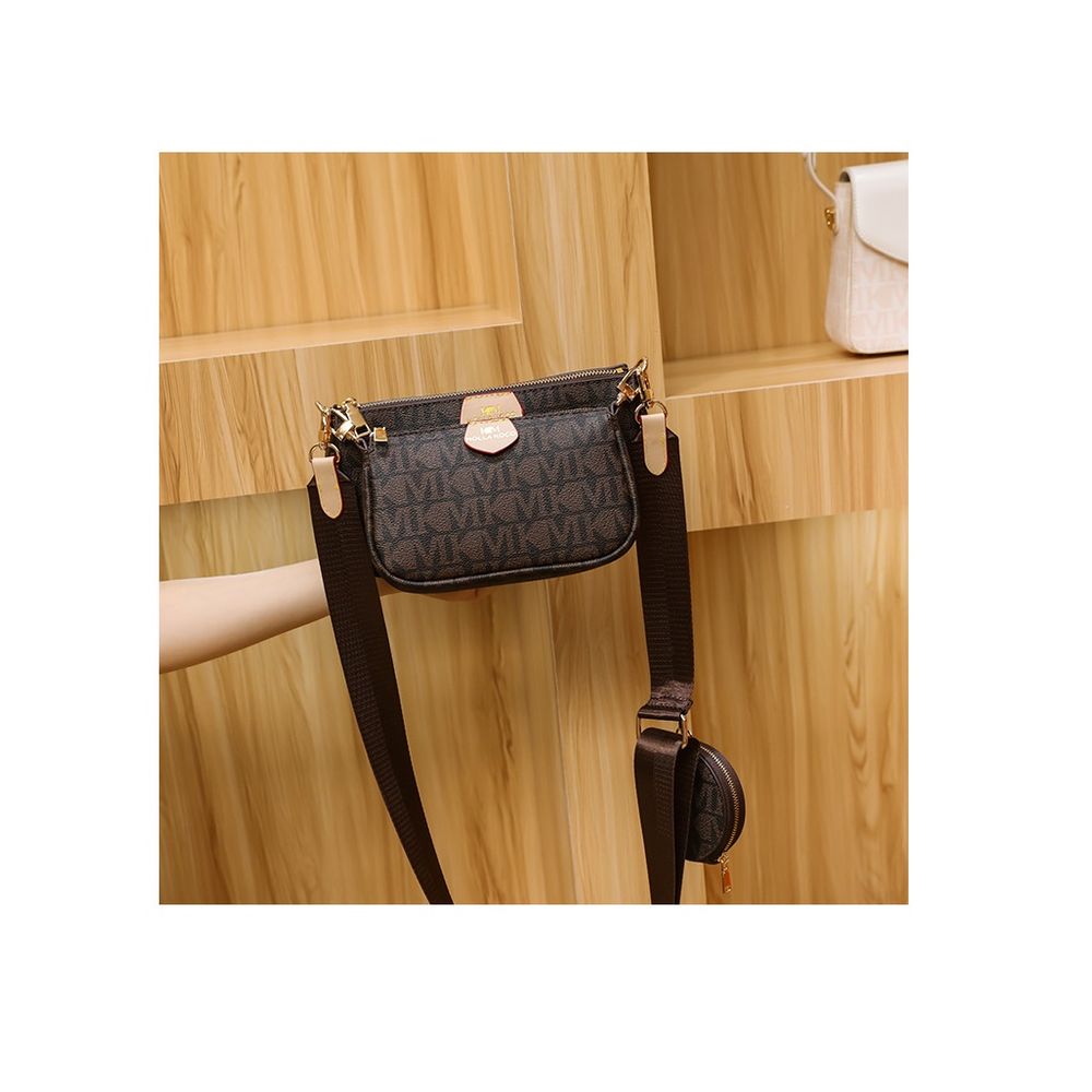 Bolsa Multipochette Premium 3 en 1 Modelo Polonia para Mujer Cuero Pu ...