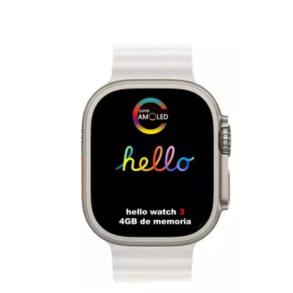 Smartwatch Hello Watch 3 4gb De Memoria Pantalla Amoled | plazaVea ...