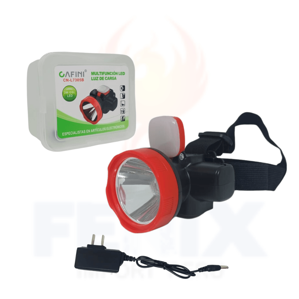 Linterna Frontal Recargable 5W CN-L7305B CAFINI | plazaVea - plazaVea