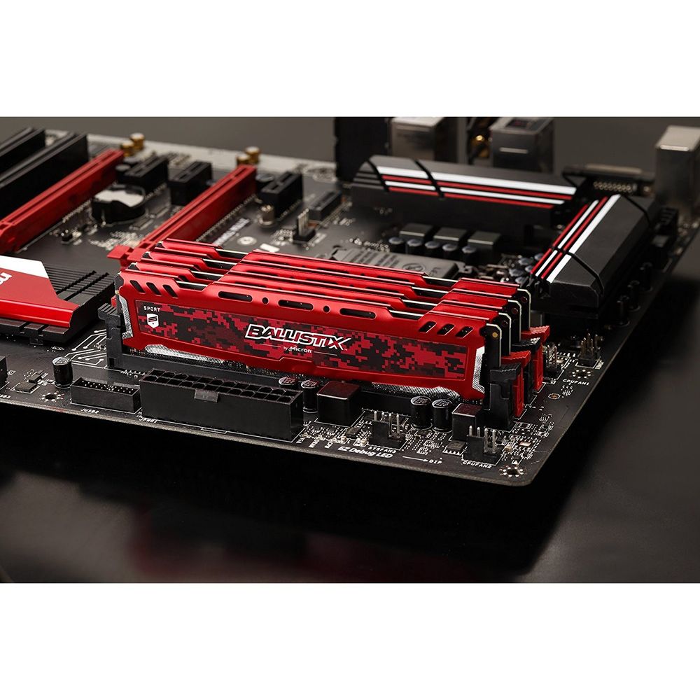 Memoria RAM Crucial 8GB DDR4 2400 MTS Ballistix BLS8G4D240FSEK ...