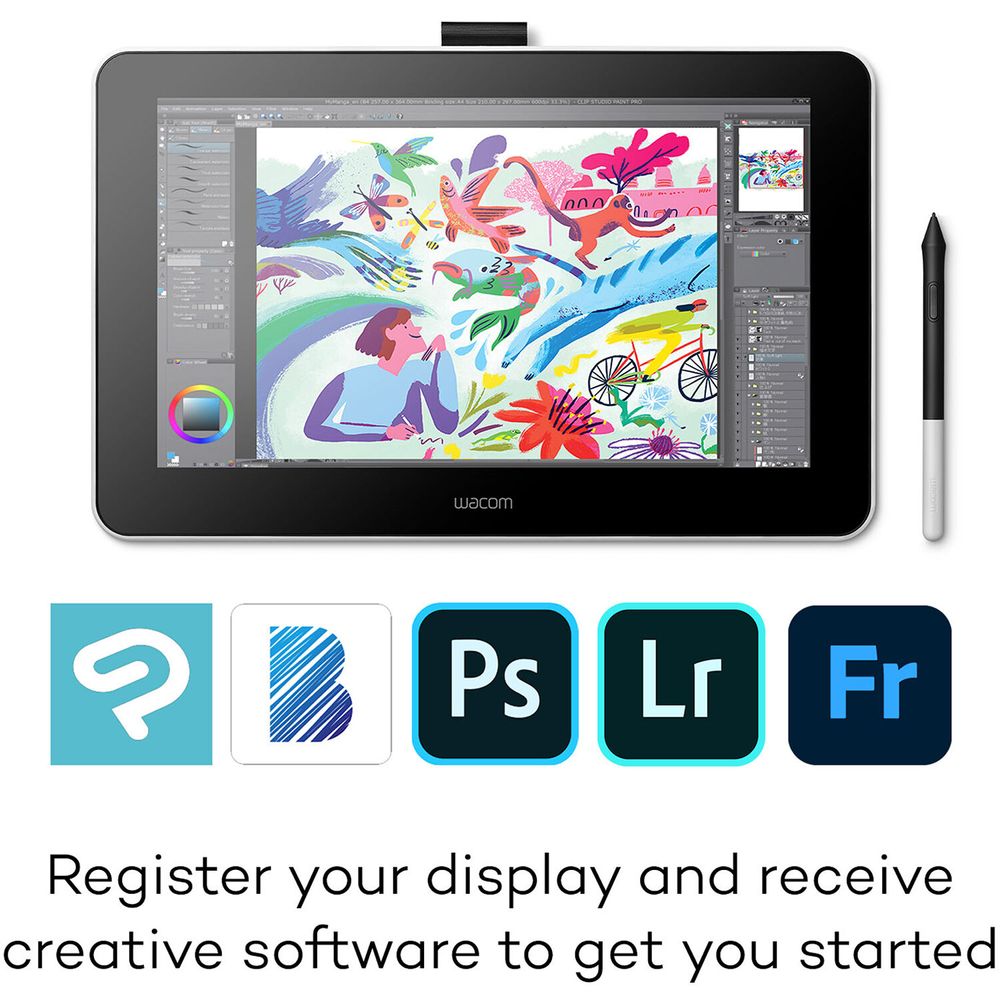 Pantalla Gráfica para Creatividad Wacom One Reacondicionada | plazaVea ...