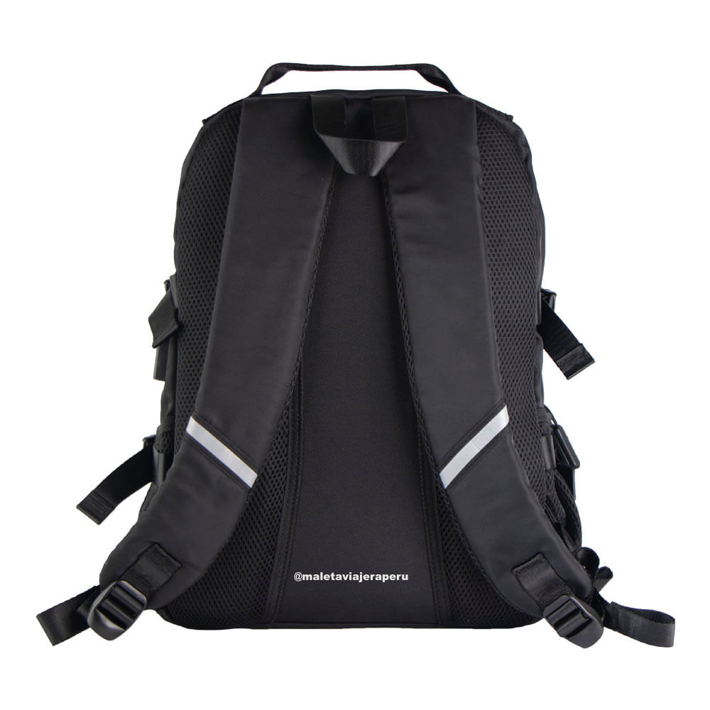 Mochila Matt Mill Porta Laptop (Negro) | plazaVea - plazaVea