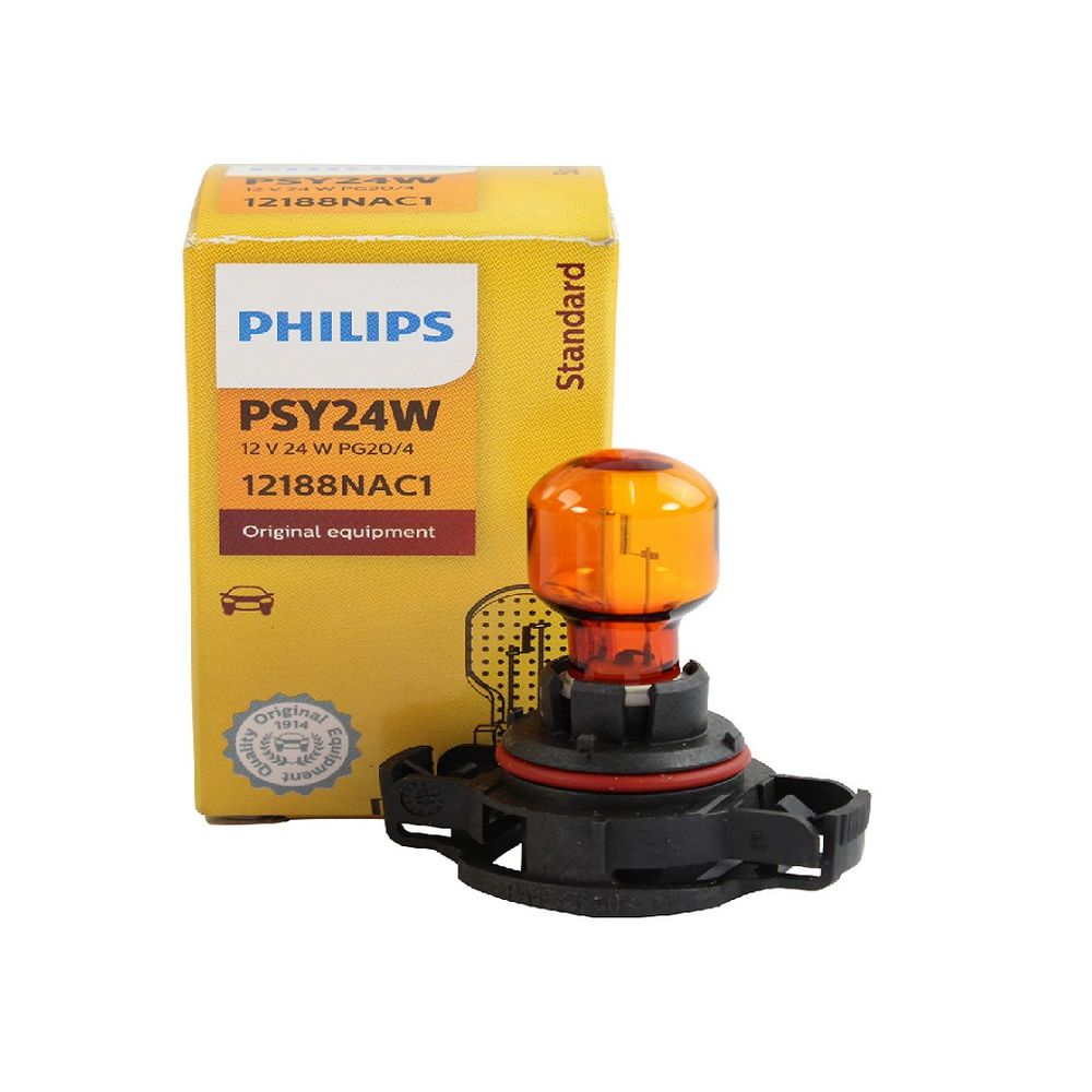Foco Philips Psy24w Ambar 12188nac1 12v 24w pg20/4 | plazaVea - plazaVea