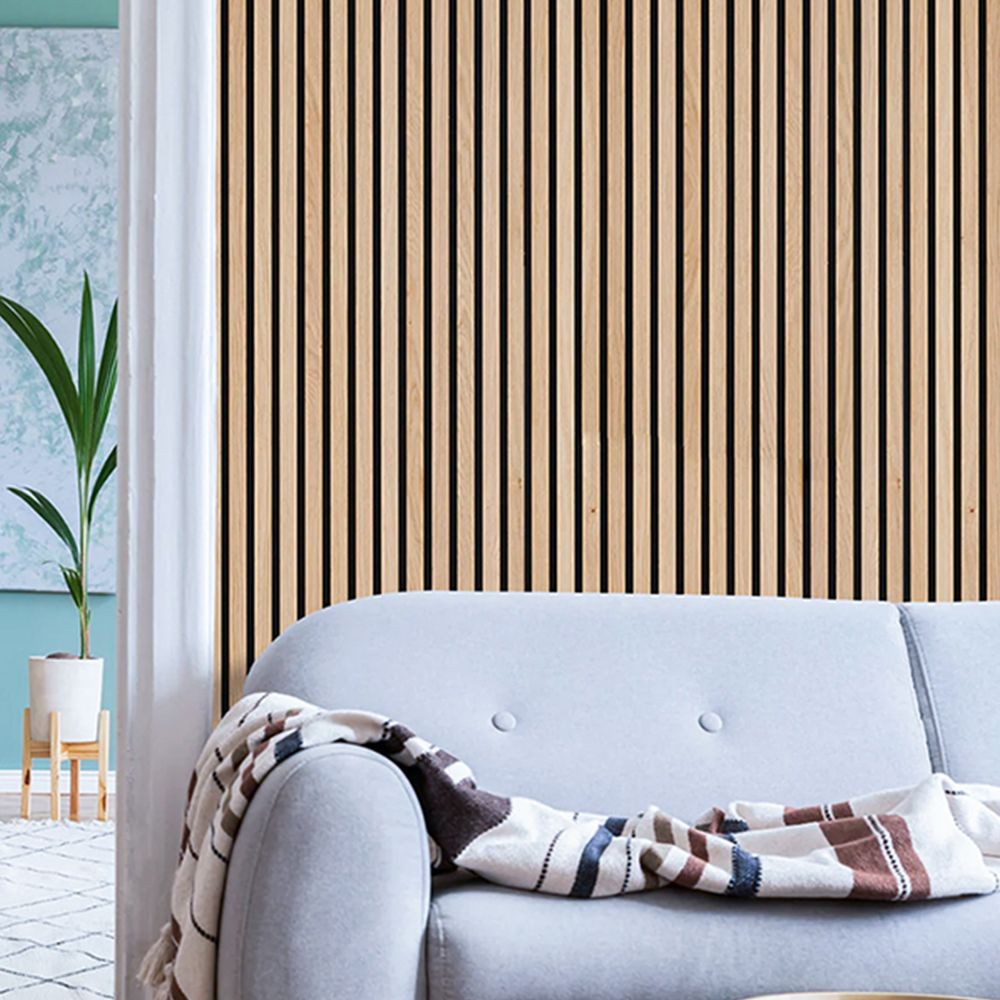 Wpc Wall Panel Color Roble Decorplas | plazaVea - plazaVea