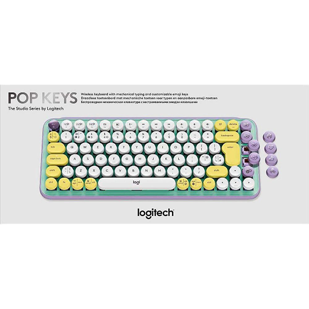 Teclado Logitech Pop Keys Daydream | plazaVea - plazaVea