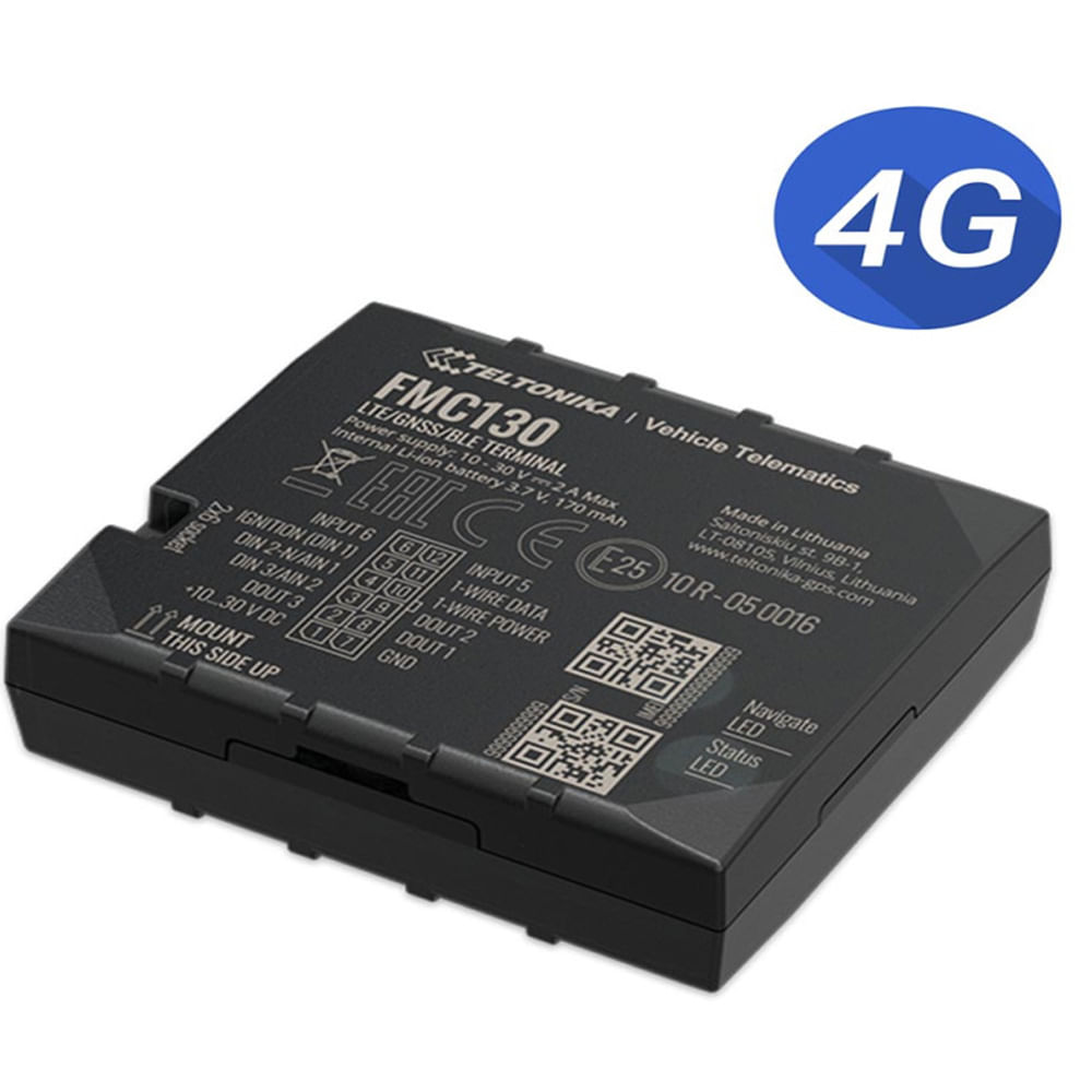 Gps Vehicular Teltonika Fmc 130 4g Bluetooth Anti-Jamming | plazaVea ...