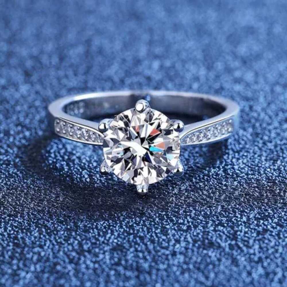 Anillo de Compromiso de Plata S925 Mod 347 Talla 6 | plazaVea - Supermercado